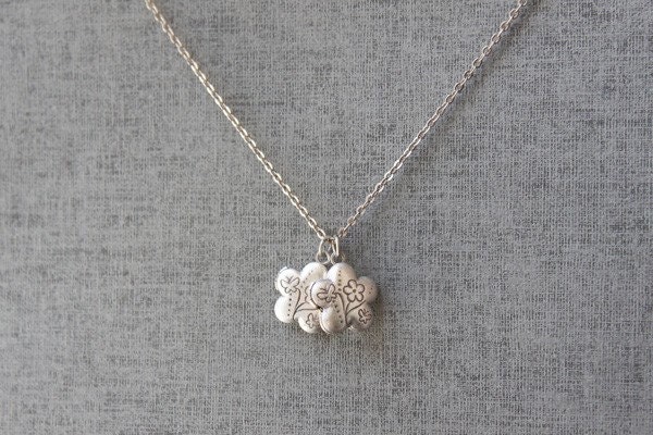 Vintage style cute Floral mini Locket S2068