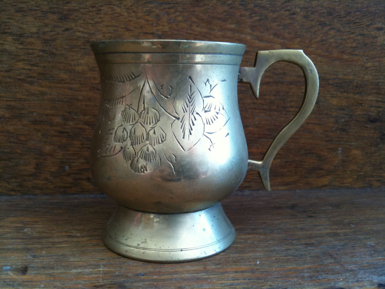 Vintage English small ornate cup tankard mug circa 1950’s / English ...