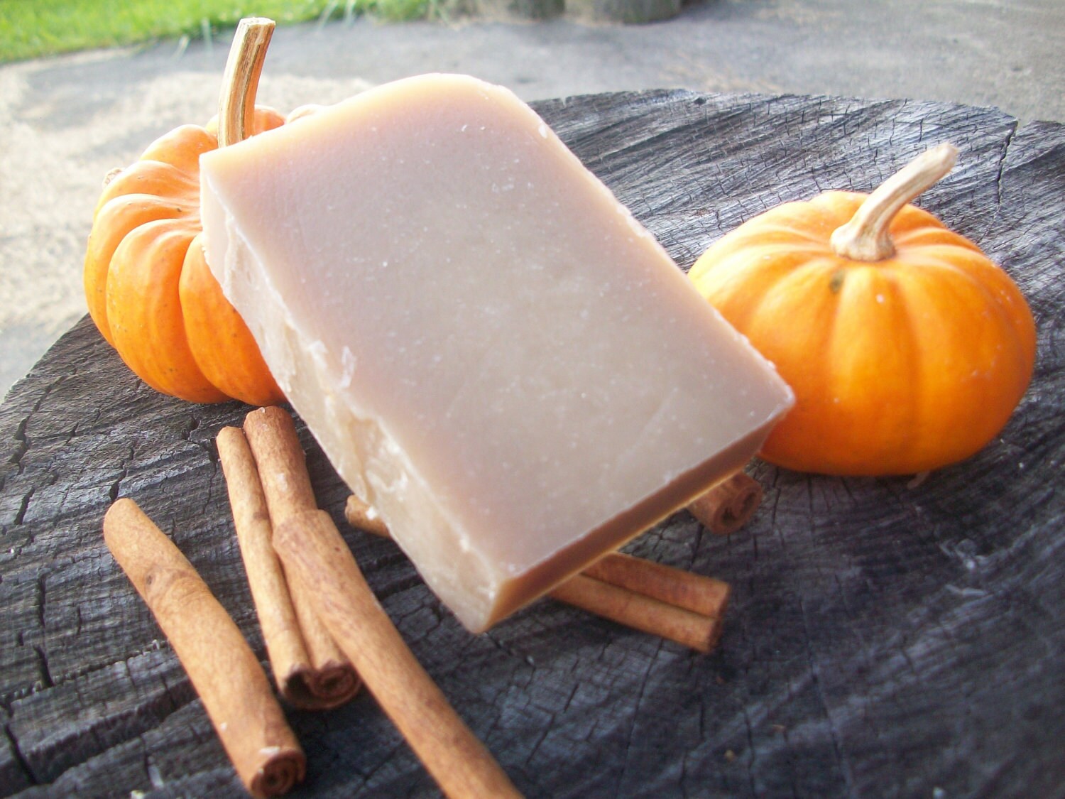 Pumpkin Spice Soap natural soap made with honey and beeswax