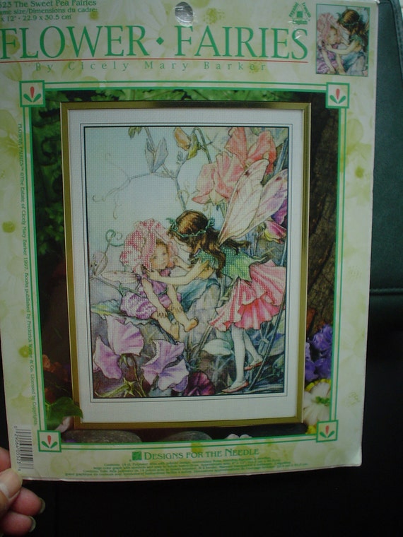 Flower Fairy Cross Stitch Kit NEW The Sweet Pea Fairies by