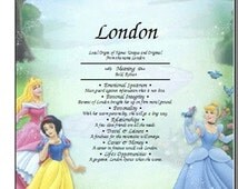 Unique first name meaning related items | Etsy