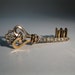 Vintage 1940s Trifari Key Brooch Crown Mark Pin Alfred