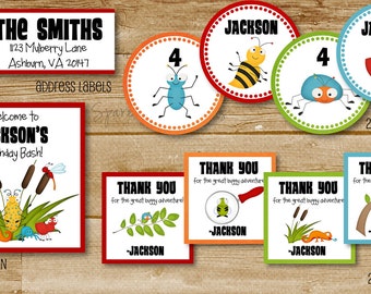 Bug birthday party | Etsy