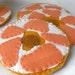 Felt Bagel Coasters Lox and Cream Cheese Hand Stitched