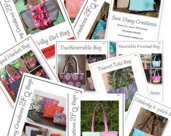 Instant Download PDF Sewing Pattern Zip Pouches 3 by SMCNY