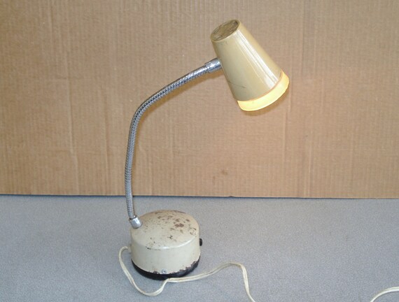Items similar to Vintage Retro Style Portable Lamp Light. on Etsy