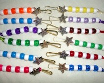 Popular items for pony bead keychain on Etsy