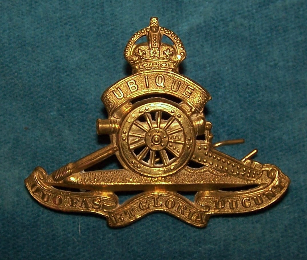 Royal Artillery Cap Badge Logo