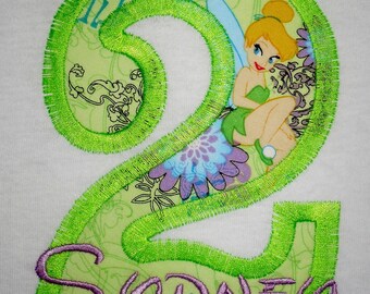 Design your own Letter or Number Fairy Princess Tinkerbell character ...