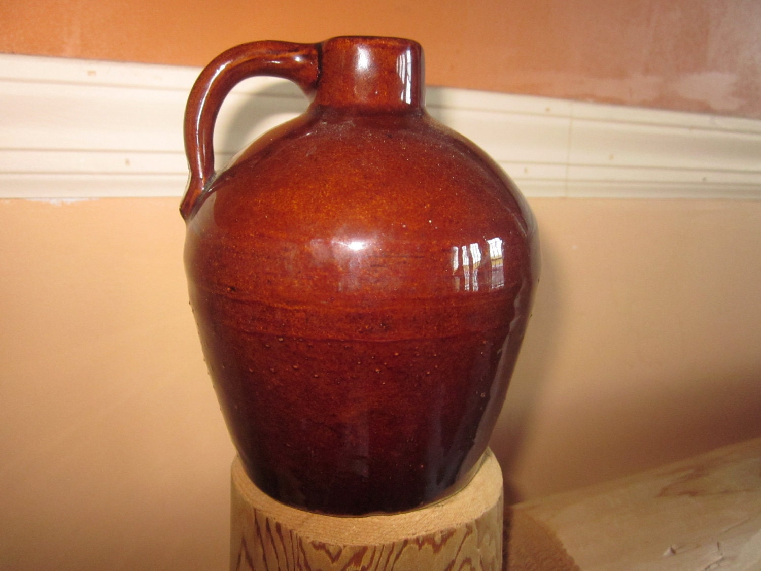 roycroft pottery jug little brown jug arts and crafts