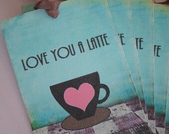 Popular items for love you a latte on Etsy