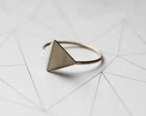 Popular items for geometric shape ring on Etsy