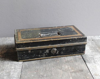 Popular items for vintage lock box on Etsy