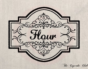 flour label – Etsy