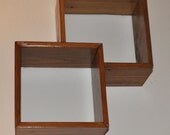 Items similar to wooden shadow box - double on Etsy