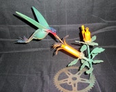 Scrap Metal Animal Sculpture by ContrivedCuriosities on Etsy