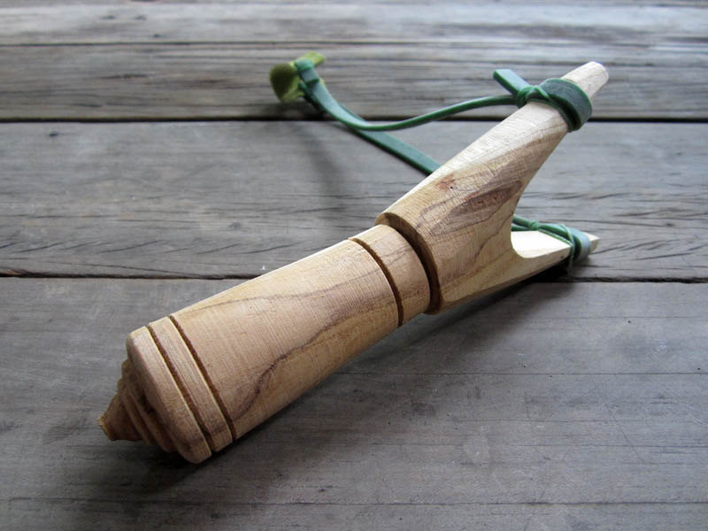 Wooden Slingshot Catapult Hand Made Classic Style