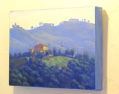 Original California Plein Air Paintings and Studio by ElenaRoche