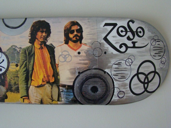 SLK Custom Led Zeppelin Skateboard Deck