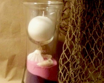 Personalized Cylinder Memorial Floating Candle