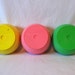 Vintage April Showers Dusting Powder Bathroom Containers