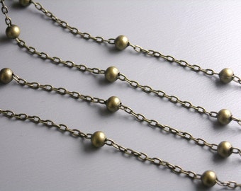 Brass ball chain | Etsy