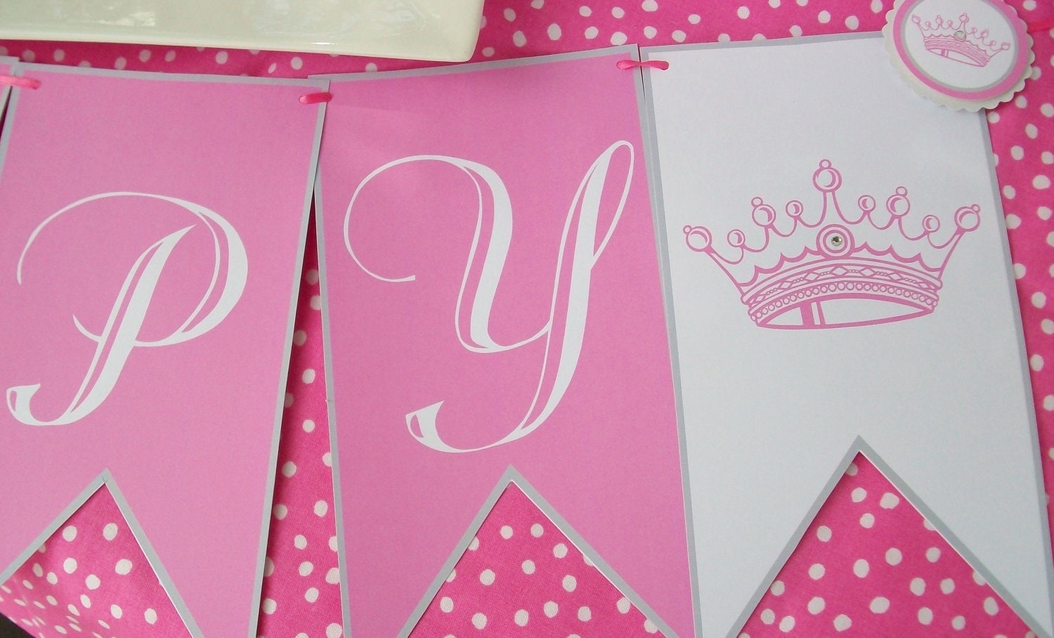 Princess Birthday Banner Templates