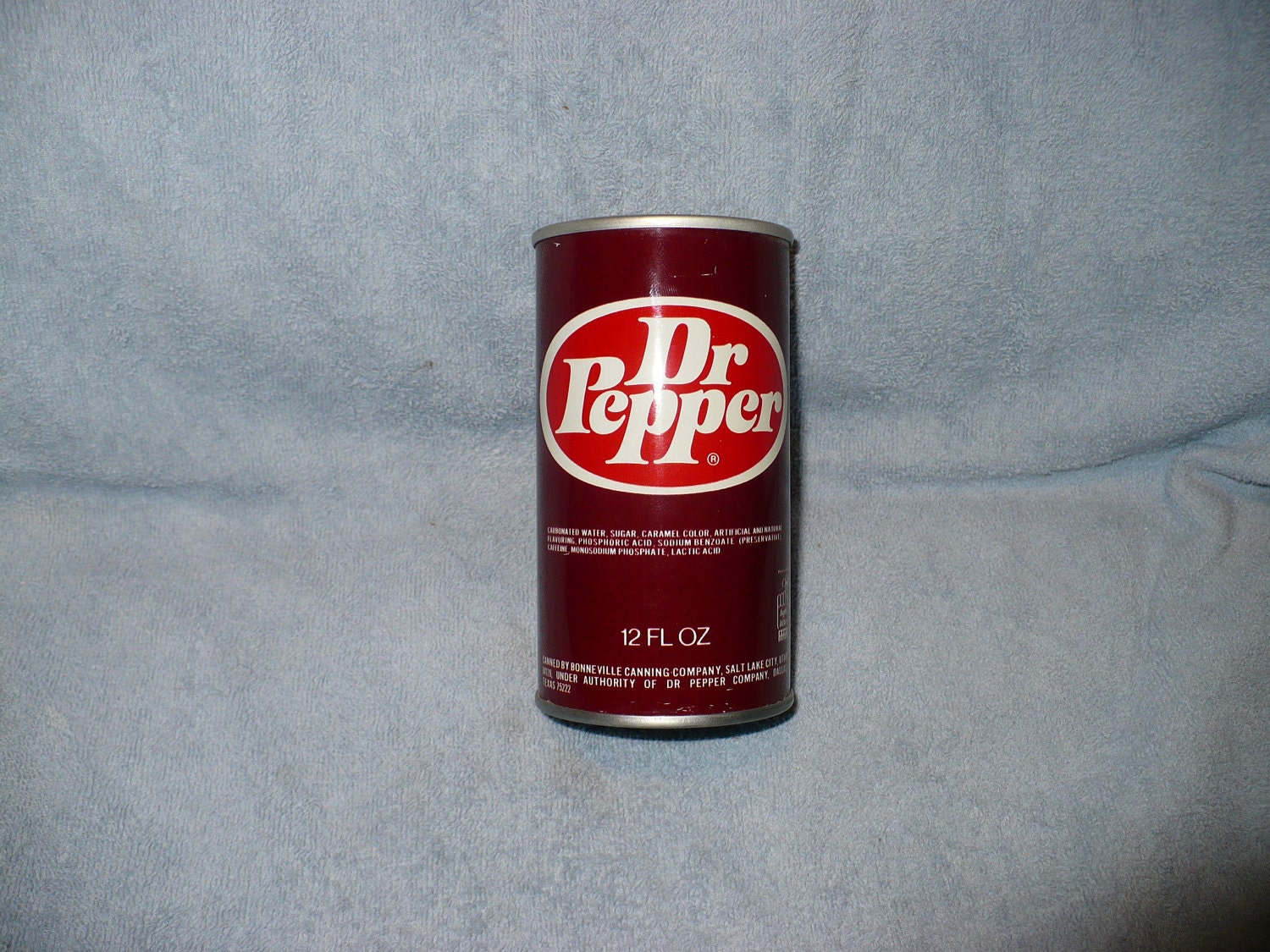 1 Vintage Collectable Early 1970s Steel Dr. Pepper Can