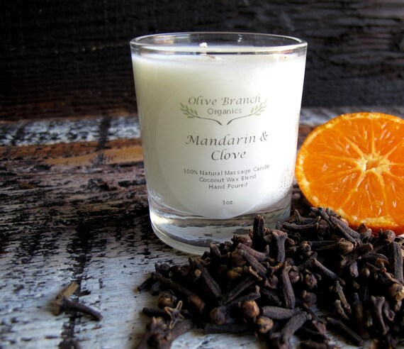 Votive Candle Coconut Wax Massage Candle With Essential Oils