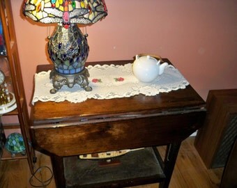Nice Vintage Mahogany Tea Cart