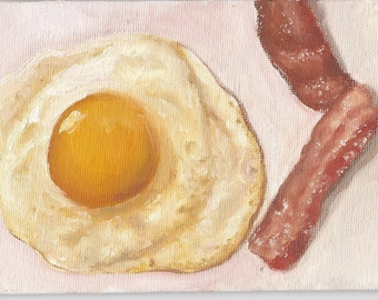 Items similar to We go together like...Bacon and Egg on Etsy