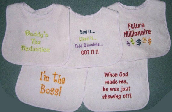 Baby Bib Quotes. QuotesGram