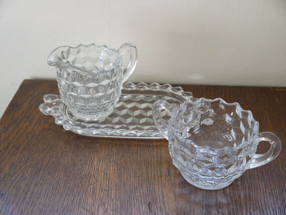 Clear Depression Glass Patterns