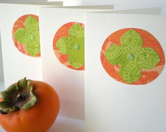 NOTECARDS AND PAPER GOODS BLOOMING WITH by PlumeriaPapercraft