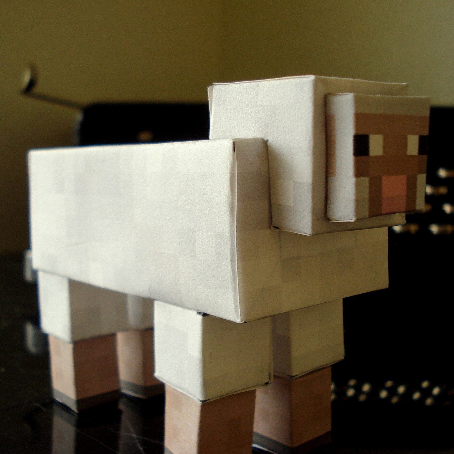 Minecraft Papercraft Sheep by LittleBarofSoap on Etsy