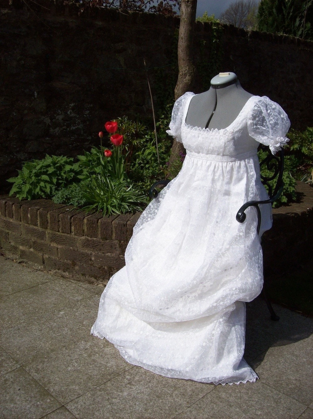 Emma Custom Regency Lace Dress by EleanorsBox on Etsy