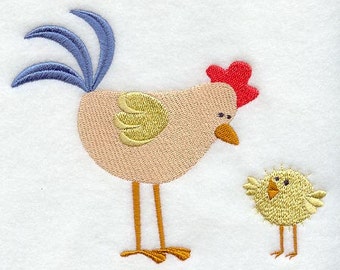 Popular items for chicken embroidery on Etsy