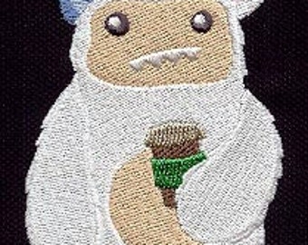 Yeti embroidery | Etsy