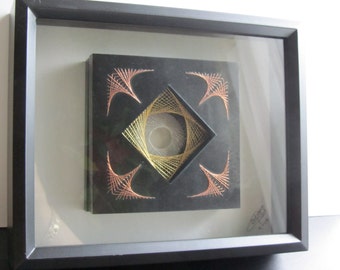 STRING ART Abstract GEOMETRIC Original Design Home Décor Wall