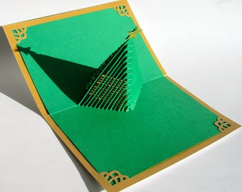 3D Pop Up STAIRS 2 LOVE Home Decor Origamic Architecture of