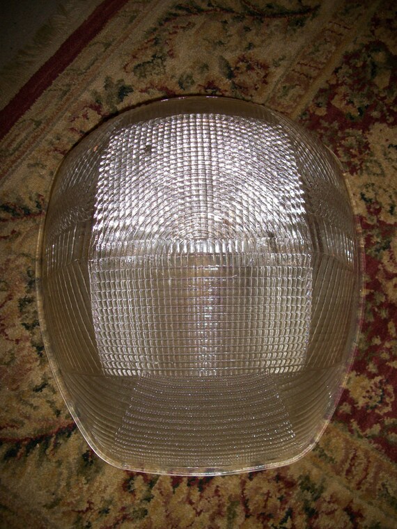 Items similar to Extra large glass street light cover, street lamp on Etsy