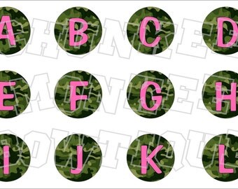 Camo alphabet | Etsy