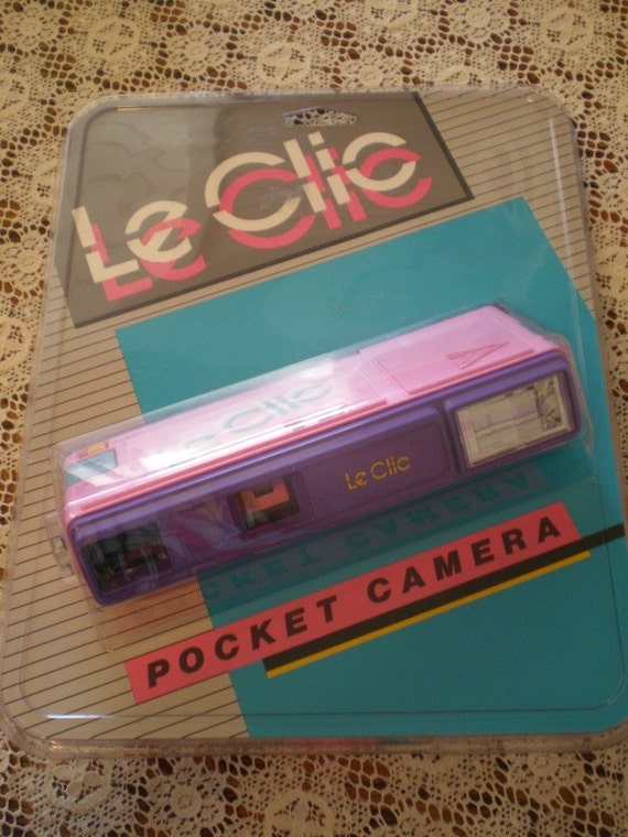 vintage Le Clic 80s TOTALLY AWESOME 110 camera new in package