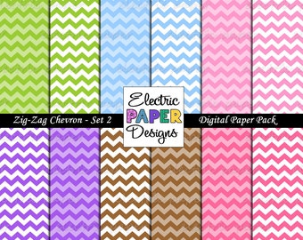 Zig zag canvas | Etsy