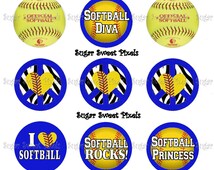 Unique softball buttons related items | Etsy