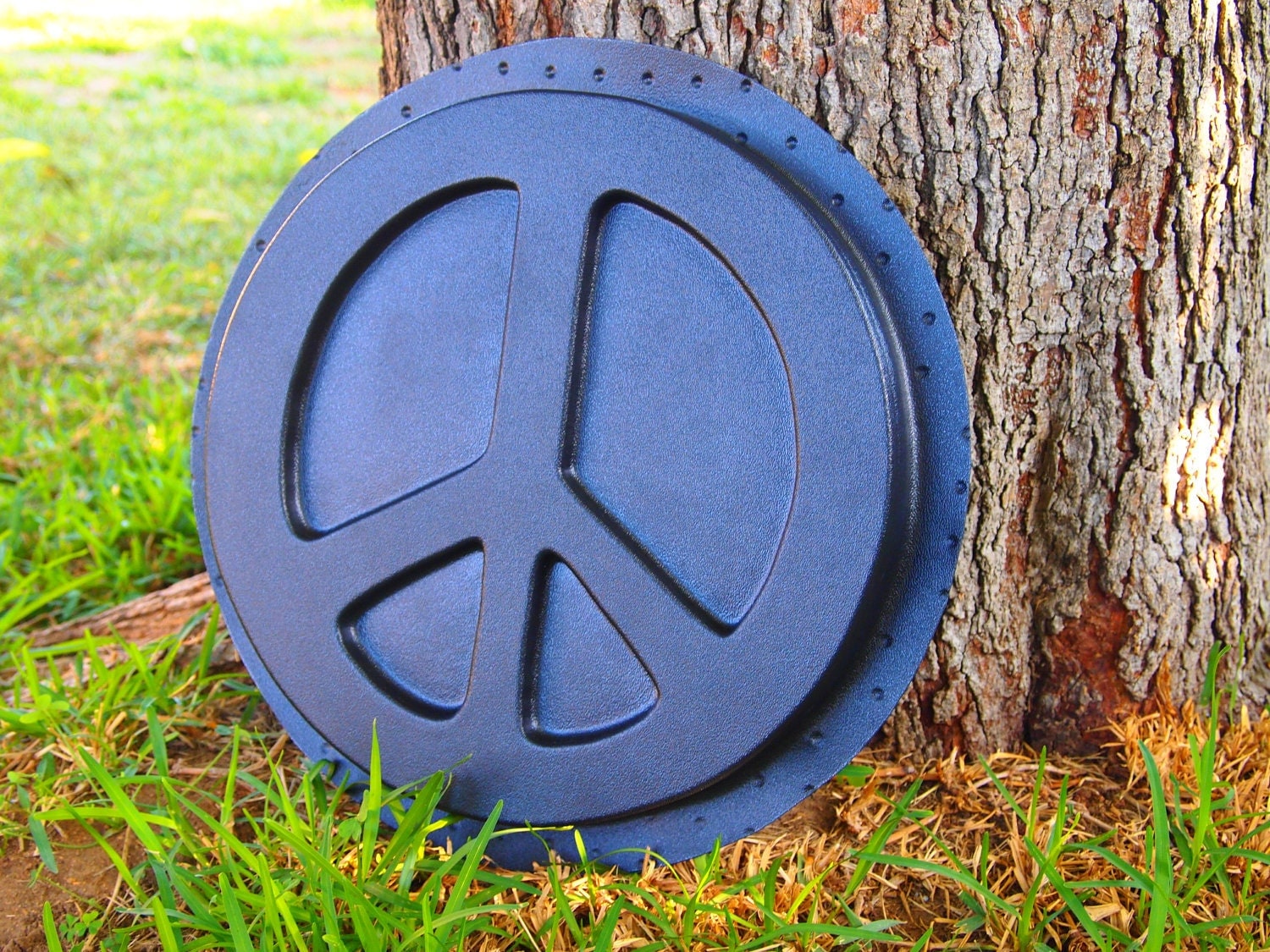Stepping Stone Mold Peace Sign Peace Symbol Mould ABS Plastic