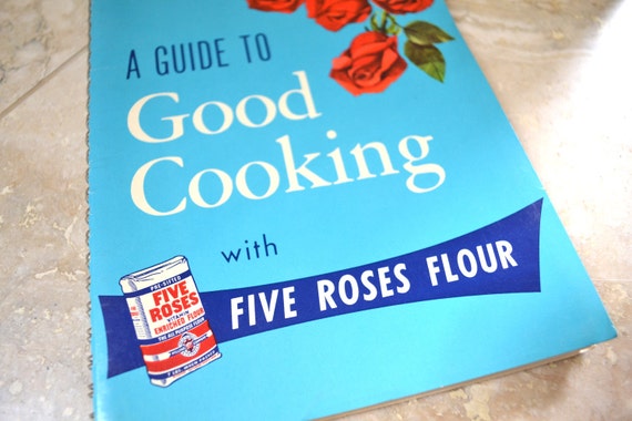 Five Roses Flour Cookbook Recipe Book by GreySquirrelAntiques