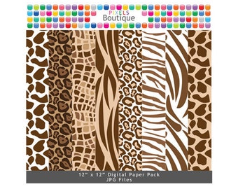 Zebra print letters | Etsy