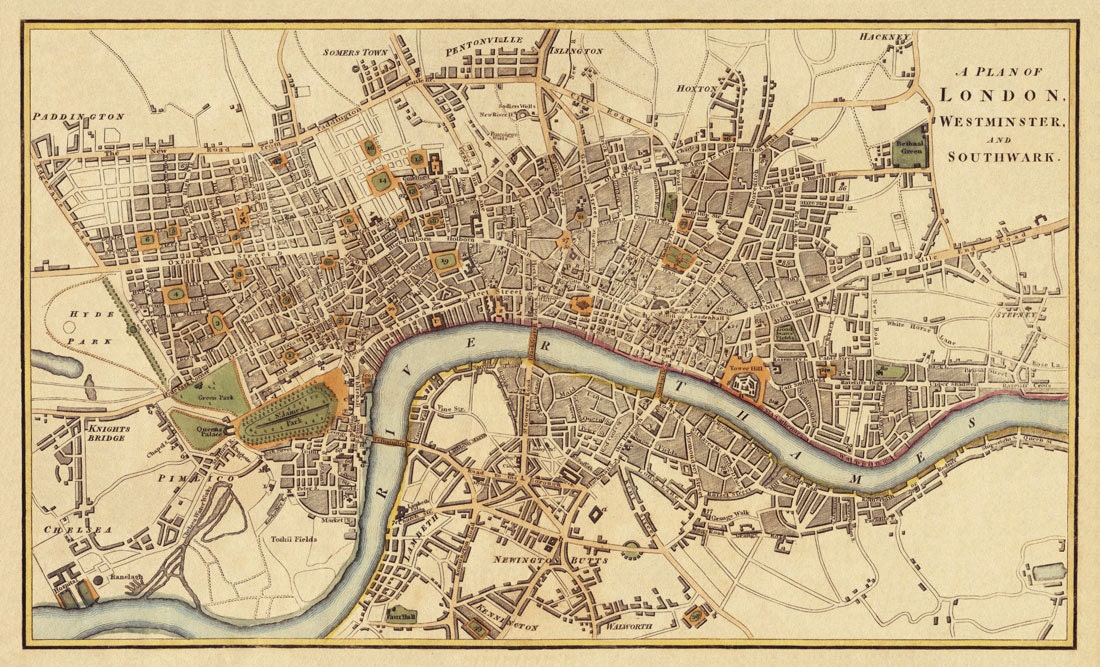 Vintage City Maps
