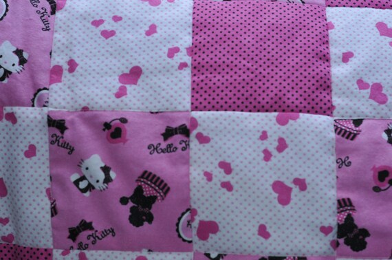 Pink Hello Kitty Quilt 3
